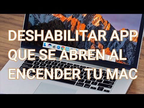 Disable apps that open when you turn on your Mac | Apps that start by themselves on your Mac