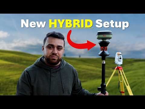 Leica GS05 GNSS: Tilt Compensation, Hybrid Surveying & Total Station Integration Made Easy!