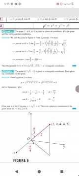 Conversion of Spherical Coordinates to Rectangular Coordinates & vice versa.