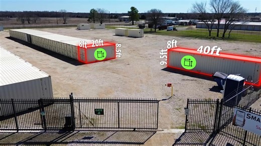 4.9K views |  Take a Bird’s-Eye View of the Texas Container Self Storage Facility!  Whether you need extra space for household items, business inventory, or seasonal gear, we've got the perfect storage solution for you. With 24/7 security, easy access, and a range of unit sizes, storing with us is a breeze!  Reserve your unit online today: www.txcss.online #SelfStorage #DroneView #StorageSolutions #SecureStorage #TXStorage | Hunt County Theft Reports | Facebook