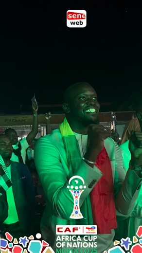 seneweb on Instagram: "La joie du peuple sénégalais après l’inscription du troisième but, en direct du @cices_officiel"
