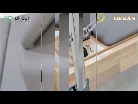 The Ruiting Oak Cadillac bed features a solid imported oak frame