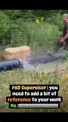PHD Supervisor: you need to add a bit of reference to your work . . Me :!!!!!!!!!!!!!!!!!!!!!!!!!!!!!!!!! . . Source @twitter . ... . . #phdmemes #reference #phdjourney