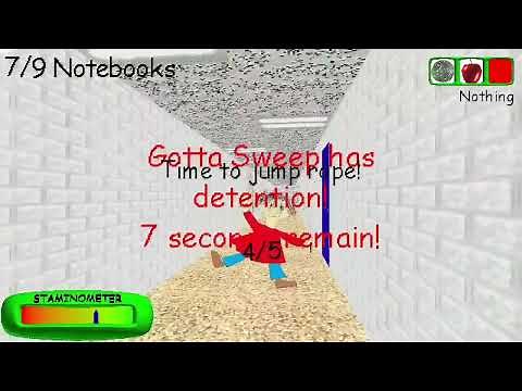 Principal Detains Everyone! | Baldi’s Basics Mod (Gameplay)