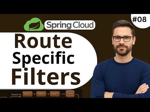 Route Specific Filter in Spring Cloud API Gateway | Filter Chain & Execution Order Explained