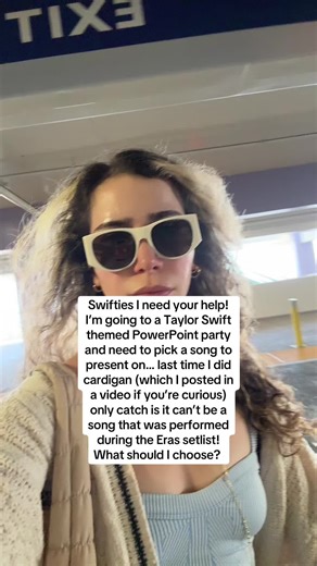 Choosing a Taylor Swift Song for PowerPoint Night