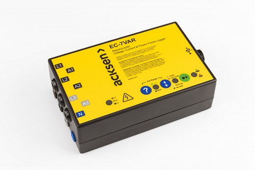 Electrocorder EC-7VAR-RS Three Phase Voltage, Current & Power Factor R
