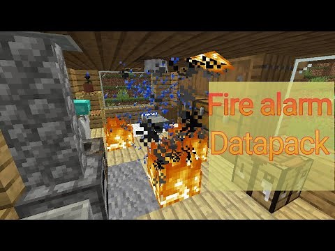 Fire Alarm [Minecraft Datapack]