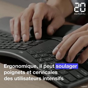 Quels sont les secrets du clavier K860 de Logitech pour soulager les télétravaileurs? | 20 Minutes
