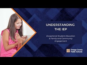 Understanding the IEP