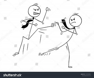 Cartoon Stick Man Drawing Conceptual Illustration Stock Vector (Royalty Free) 1033595893 | Shutterstock