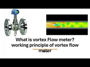 What is vortex Flow meter And working principle of the vortex flow meter ?
