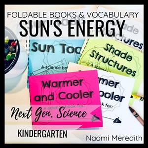 All About the Sun | Sun's Energy Foldables | Sun Vocabulary | Distance Learning