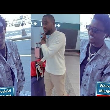 Wally B. Seck an Voyage faire Escale à Paris avec sont frère Seydina Aliou Seck