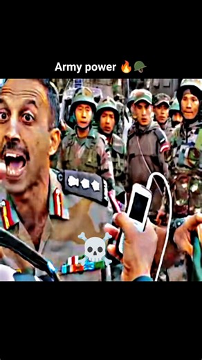 Army vs police #indianarmypower #armylover