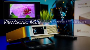Watch Viewsonic M2E Portable LED HD Projector Full Review on Amazon Live
