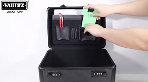 Watch Vaultz Locking File Security Box, Letter Size, Tactical Black on Amazon Live