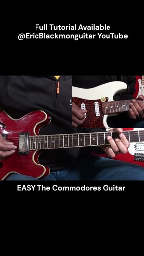 EASY The Commodores FULL TUTORIAL AVAILABLE ‪@EricBlackmonGuitar‬