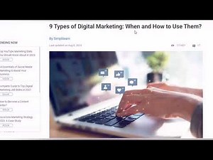 9 Types Of Digital Marketing | When And How To Use Them In 2025.