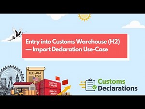 Entry into Customs Warehouse (H2) — Import Declaration Use-Case
