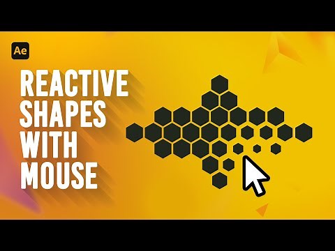 Create Reactive Shapes in After Effects (No Plugins!) - After Effects Proximity Tutorial