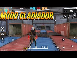 COMO JOGAR MODO GLADIADOR FREE FIRE MODO 1X