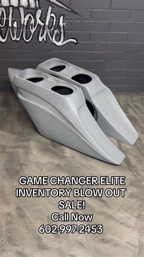 We’ve got four sets of the GAME CHANGER ELITE Dual 8 single 12 In Stock!! Call the shop to get the BLOW OUT SALE PRICE!! To place your order or for more information You can email us directly at sales@voodoobikeworks.com or Call the shop 602-997-2453 #voodoobikeworks #voodoo_bikeworks #harleydavidson #roadglide #roadking #streetglide #custombagger #baggers #baggernation #baggerlife #baggermilitia #baggersociety #baggeraudio #baggerlifeallstars #bigwheelbagger #motorcycleaudio #baggerparts #proven
