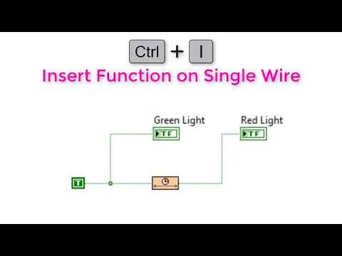 Insert LabVIEW VI Without Re-Wiring! (LabVIEW Quick Drop Shortcut)