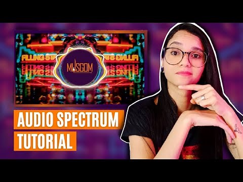 Como fazer AUDIO SPECTRUM para canal de música, fácil e rápido (PASSO A PASSO)