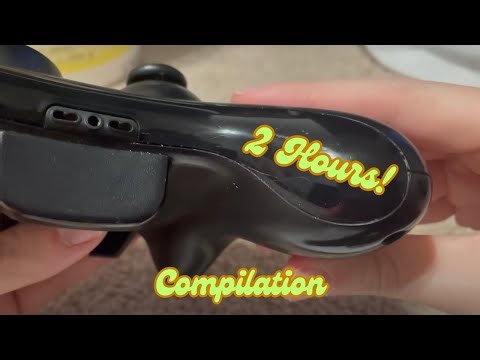 Controller Cleaning ASMR | 2 HOUR COMPILATION | ALL My Controller Videos
