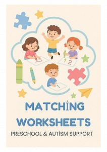 Matching Worksheets | Preschool Visual Perception and Attention Activities | Autism and Special Education Printables - Etsy Canada