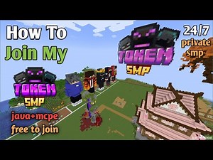🤫how to join Private TOKEN SMP Server | 1.21+ In Mcpe and Pojav/pc | #tokensmp