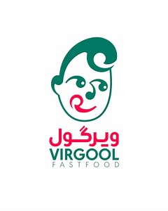 91K views · 1.2K reactions | Unveiling Virgool Fast Food Logo Design:...