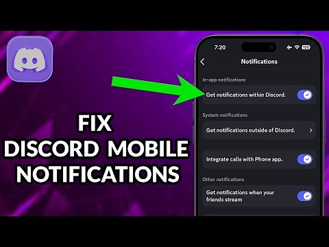 How To Fix Discord Mobile Notifications