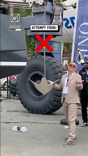 How many attempts does it take to christen a yacht?! 😂🛥️🍾 🎥: CONTENTbible