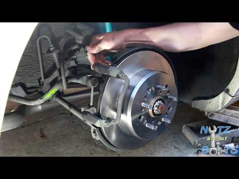 1992-1998 Lexus LS400 Rear brakes rotors and pads remove and install