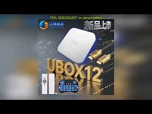 A must-have product! [Genuine]2025 NEWARRIVAL UBOX 12 unblock tech tv box ubox12 best set top Andr