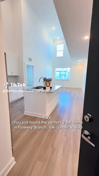 POV: You just found the perfect 2-BR in Flowery Branch - under $1,600/month. Just minutes from Lake Lanier, The Laurel brings luxury and comfort together with sun-filled interiors, premium finishes, and open-concept layouts designed to elevate your everyday lifestyle. PLUS, for a limited time only, you’ll receive 2 months FREE rent! 📍 1100 Harwood Rd, Flowery Branch 📞 770-225-9935 • • • #flowerybranch #flowerybranchga #flowerybranchgeorgia #lakelanier #lakelanierliving