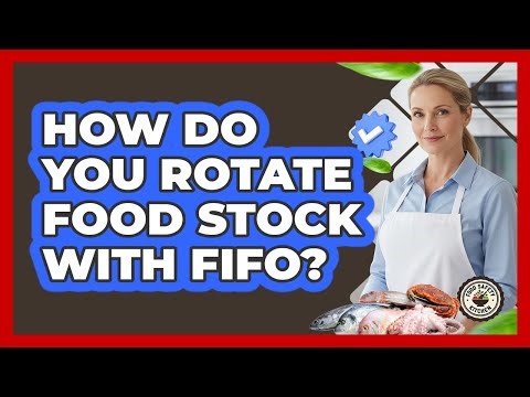 How Do You Rotate Food Stock With FIFO?