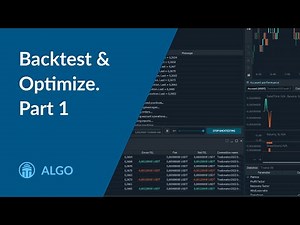 Backtest & Optimize panel. Part 1 — Basic startegies backtesting & visualization of process