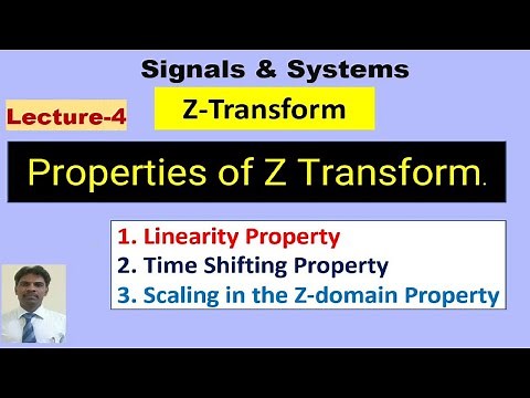 Properties of Z Transform