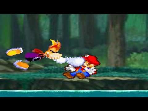 Mario vs Rayman (Rayman's ending)