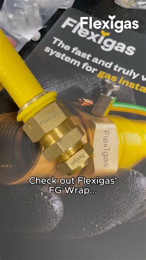 Still sealing fittings the old way? 🤔 There’s a better option. FG Wrap is designed specifically for #CSST installs, giving you a tidy, reliable seal in seconds. 🔧 No silicone. No mess. Just a clean, professional finish you can trust every time. 👌 Once you’ve used it, you won’t go back. Flexigas. Always Innovating. 💡 #GasEngineer #GasInstallation #HeatingEngineer #DomesticGasEngineer #Plumbers | Flexigas