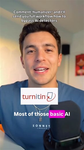 EasyPeezy | How to avoid Turnitin AI detector. Comment “humanizer” and I’ll send you a link. #Humanizer #aiwriting #aidetector #turnitin | Instagram