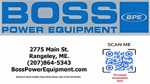 ❄️Want to get your first snowmobile?☃️ Looking for adding another snowmobile to the family fleet? Looking to save some money on your next sled? What a selection of pre-owned snowmobiles here The Boss! We can find one for almost any budget. Shop online and get more information anytime. Scan the code for our current in-stock inventory. See us at our Rangeley showroom. Snowmobile season is coming. If you’ve been dreaming of being on the trails, let us help! #RideRangeley #newtoyou #preownedsnowmobi