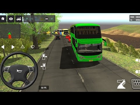 euro bus simulator gameplay🤔🥰