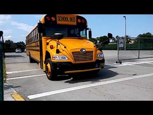 2006 ic handicap ce backing up & 2015 bluebird handicap vision