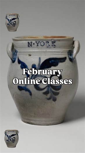 NEW online classes loading… 🔄💻 Join us for 𝘈𝘧𝘳𝘪𝘤𝘢𝘯 𝘈𝘮𝘦𝘳𝘪𝘤𝘢𝘯 𝘊𝘰𝘯𝘵𝘳𝘪𝘣𝘶𝘵𝘪𝘰𝘯𝘴 𝘵𝘰 𝘈𝘮𝘦𝘳𝘪𝘤𝘢𝘯 𝘋𝘦𝘴𝘪𝘨𝘯, a two-part online lecture series, starting next week! 🗓 Sat., Feb. 7, 1:00 PM EST – Brandt Zipp: “The Life and Legacy of Thomas W. Commeraw” 🗓 Sat., Feb. 28, 1:00 PM EST – Dr. Jason R. Young: “Hear Me Now: Art, History and the Politics of Redress” Discover the life of Thomas Commeraw, the first African-American pottery owner, and explore the art, history, 