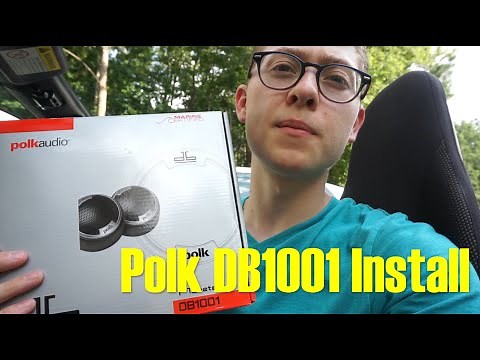 Tweeter Install To Coaxial Speakers (Polk DB1001)