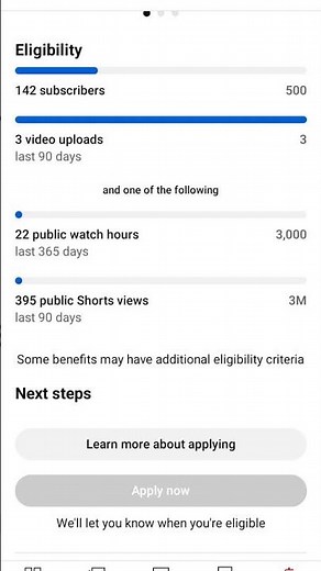 Become A YouTube Partner - A new Update in Youtube. Only 500 Subscriber & 3000 watch hour required.